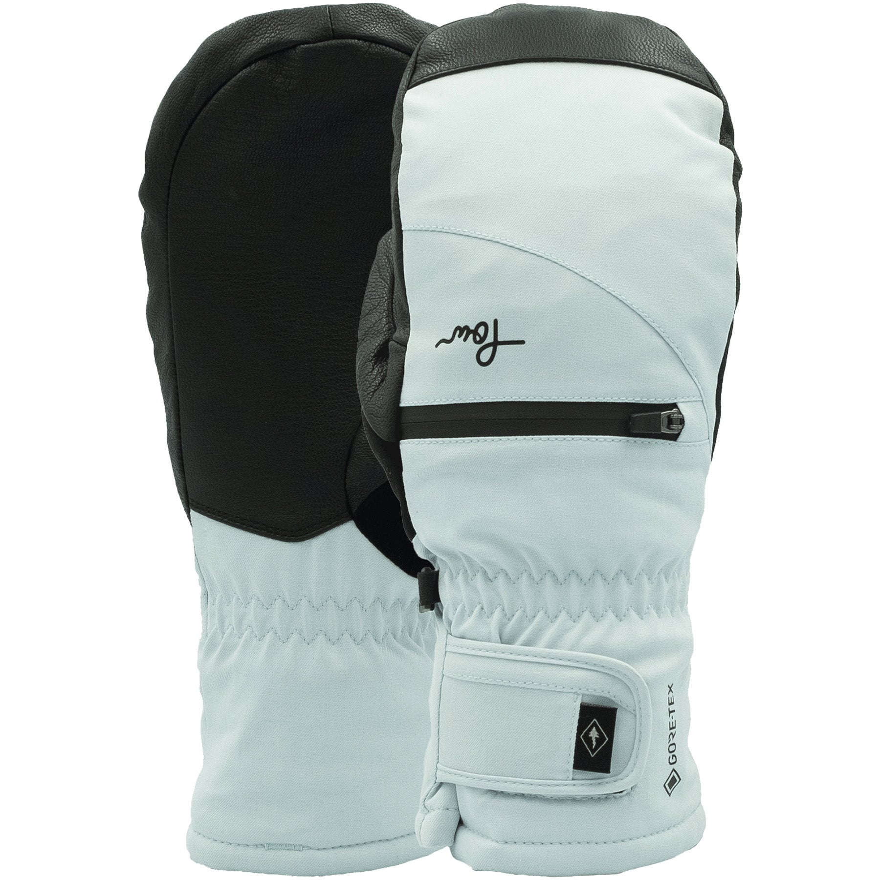 Pow Womens Cascadia GORE-TEX Short Mitts + Leather | Womens Snow Mitts ...