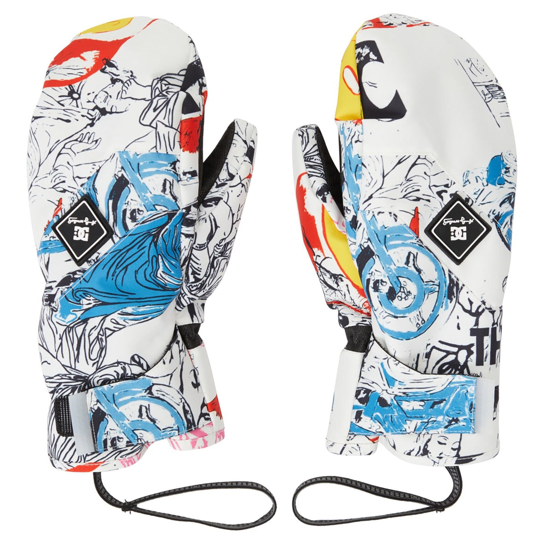 DC Andy Warhol Franchise Mitten 2024 | Mens Snowboard Mitts Australia