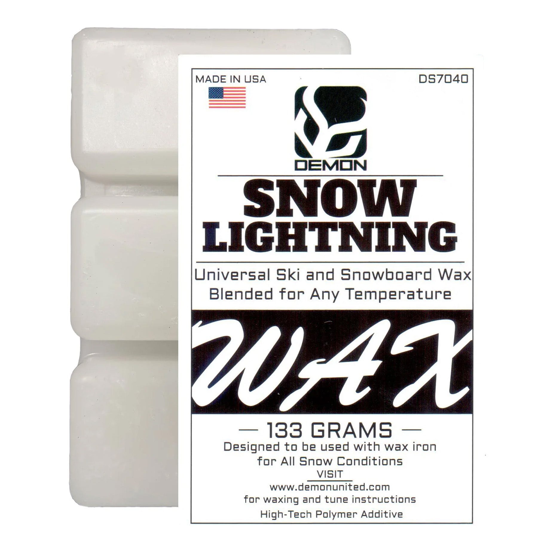 Demon Snow Lightning Universal Wax | Snowboard Wax Australia