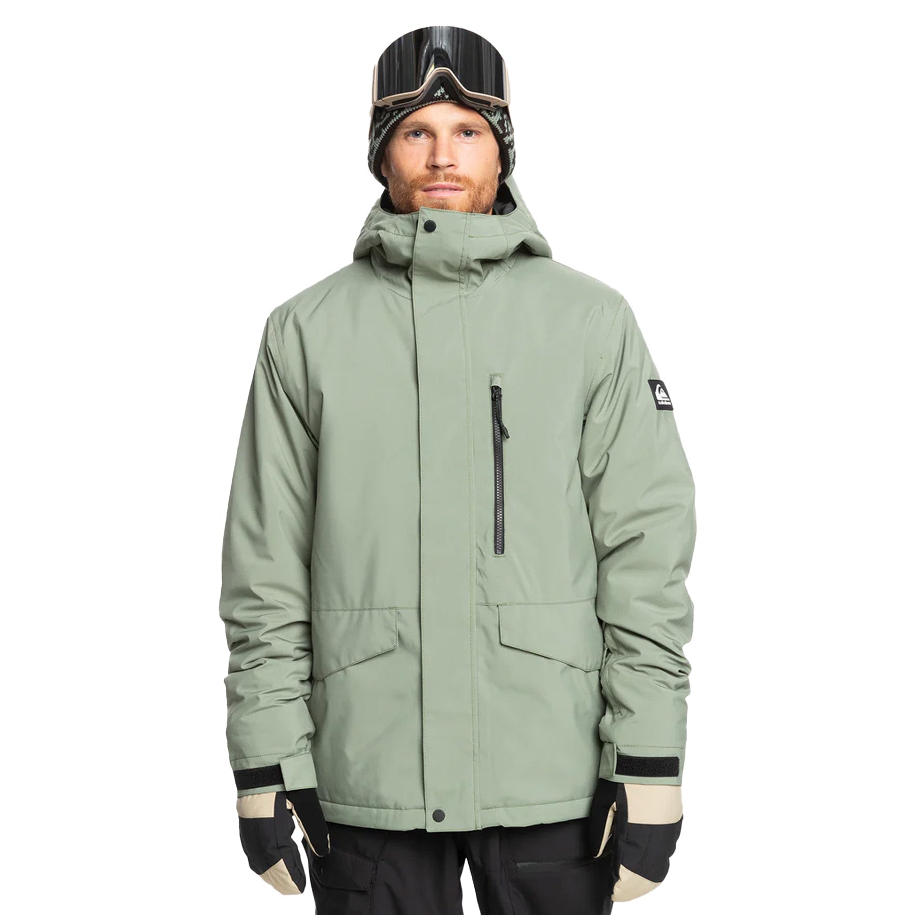 Quicksilver Mission Solid Jacket 2025 | Mens Snowboard Jackets Australia