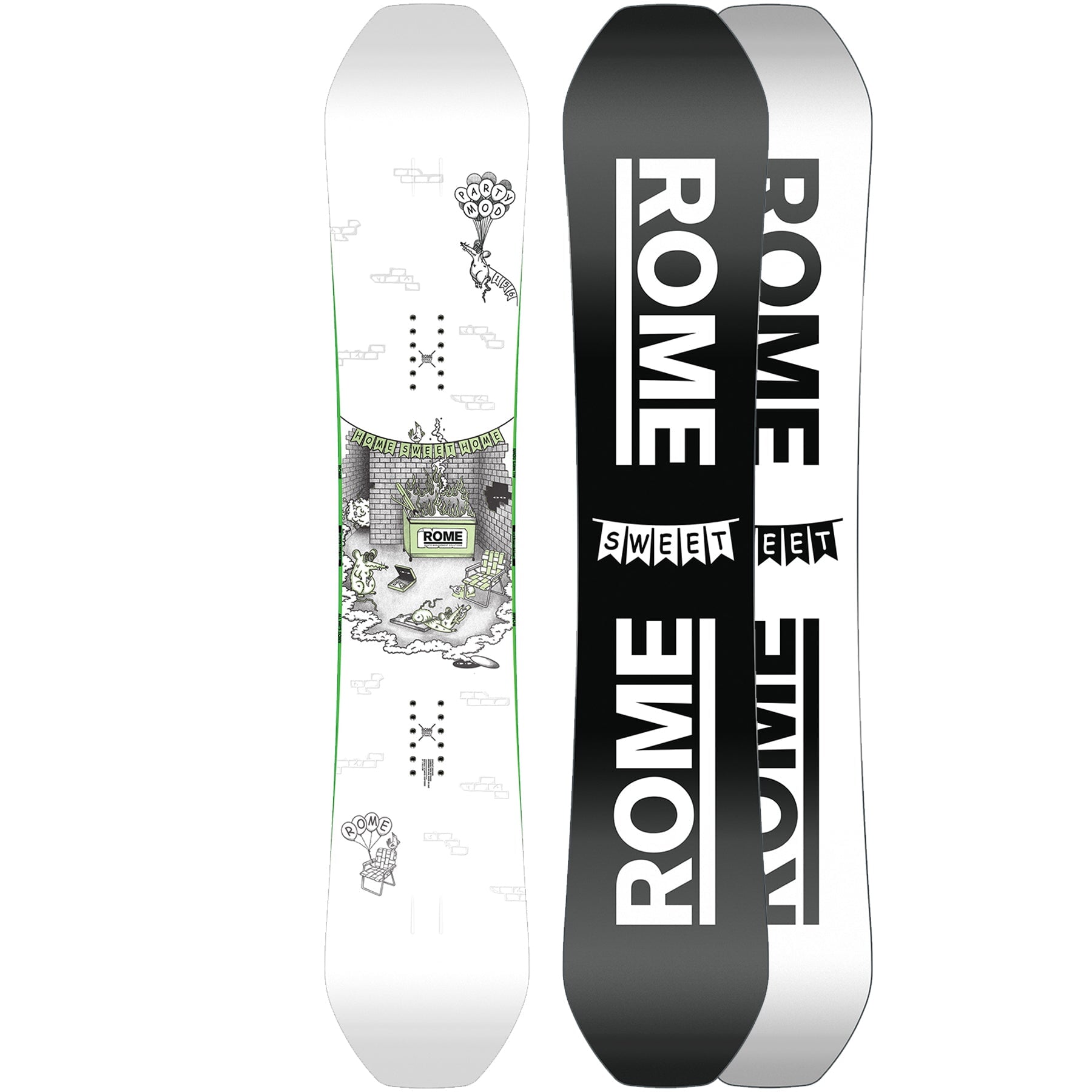 Rome Party Mod 2025 | Mens Snowboards Australia