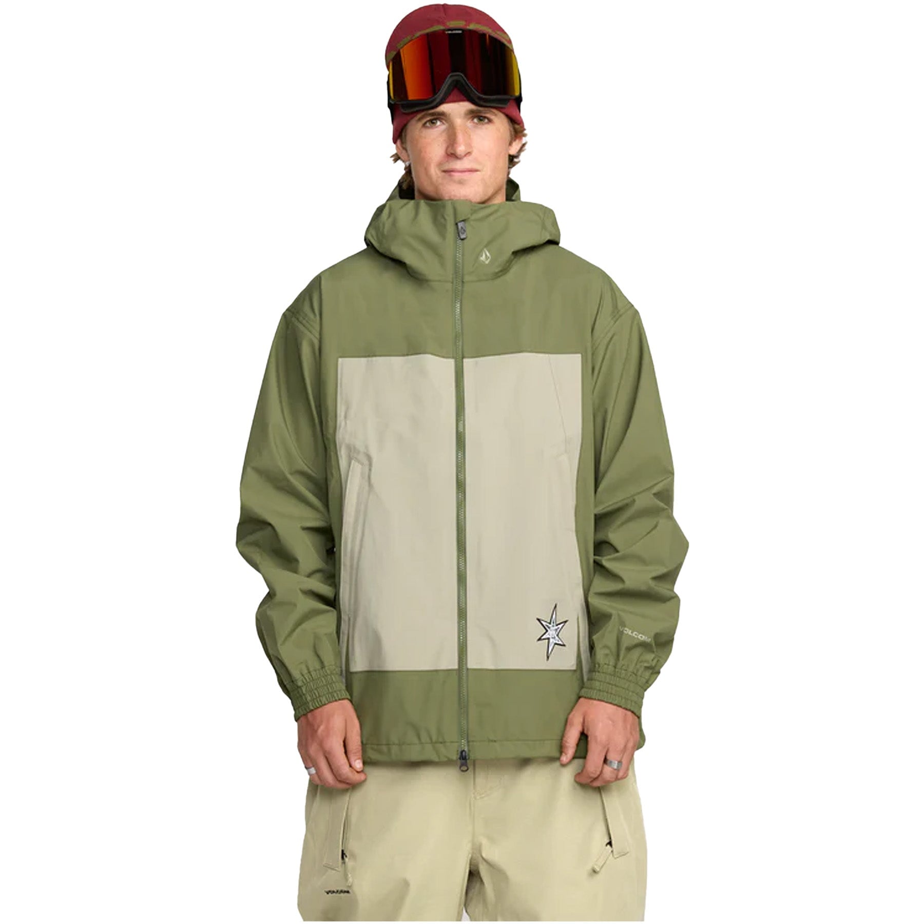 Volcom Mens Arthur 3L Jacket 2026 | Mens Snowboard Jackets Australia