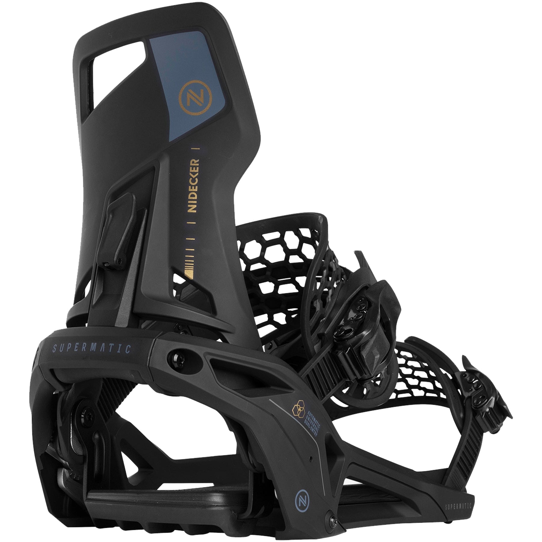 Nidecker Supermatic 2025 | Mens Womens Snowboard Bindings Australia