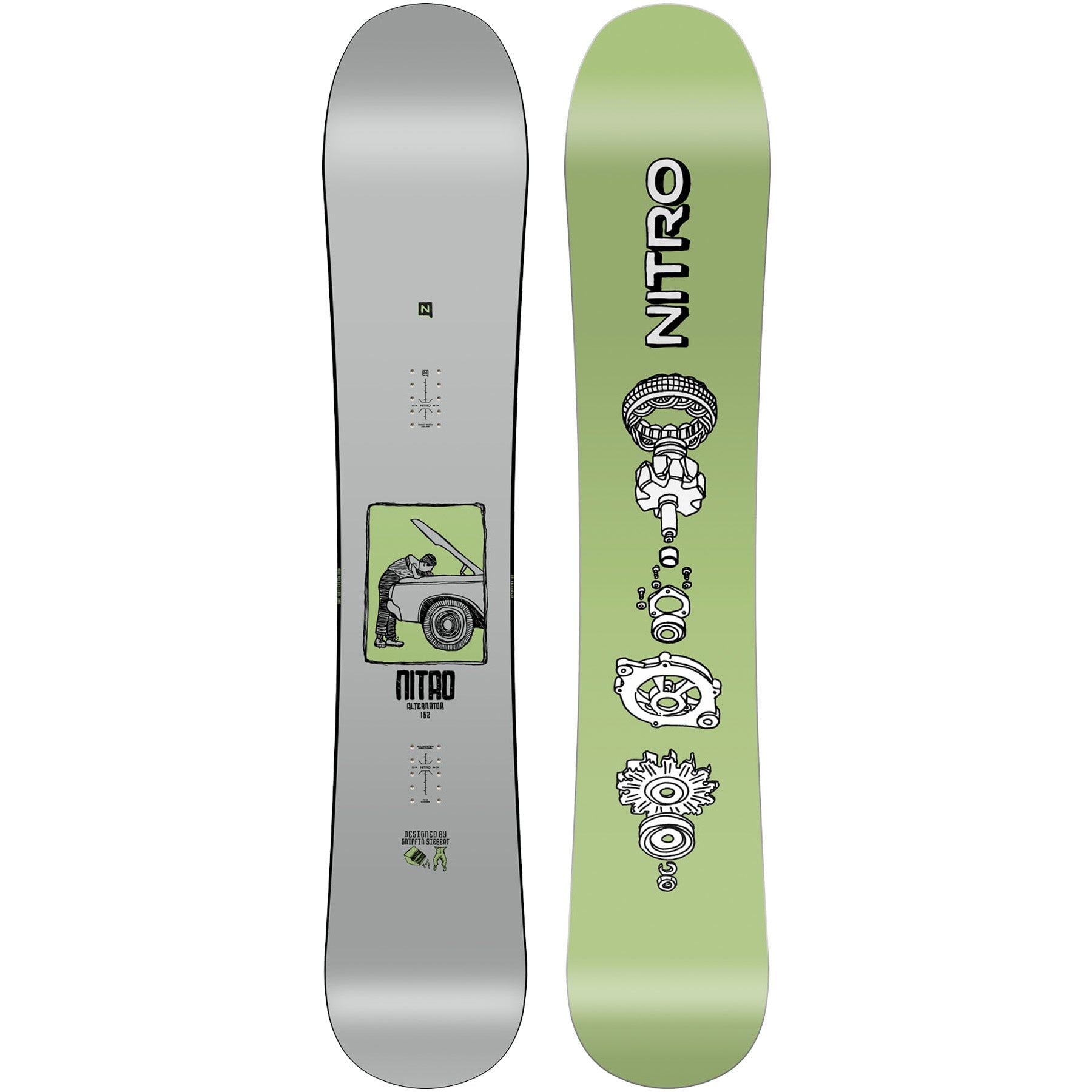 Nitro Alternator 2026 | Mens Snowboards Australia