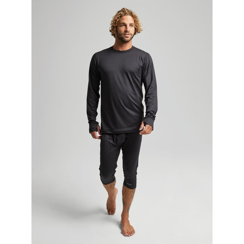 Burton Men's Midweight Base Layer Crewneck 2024 | Men’s Snowboard ...