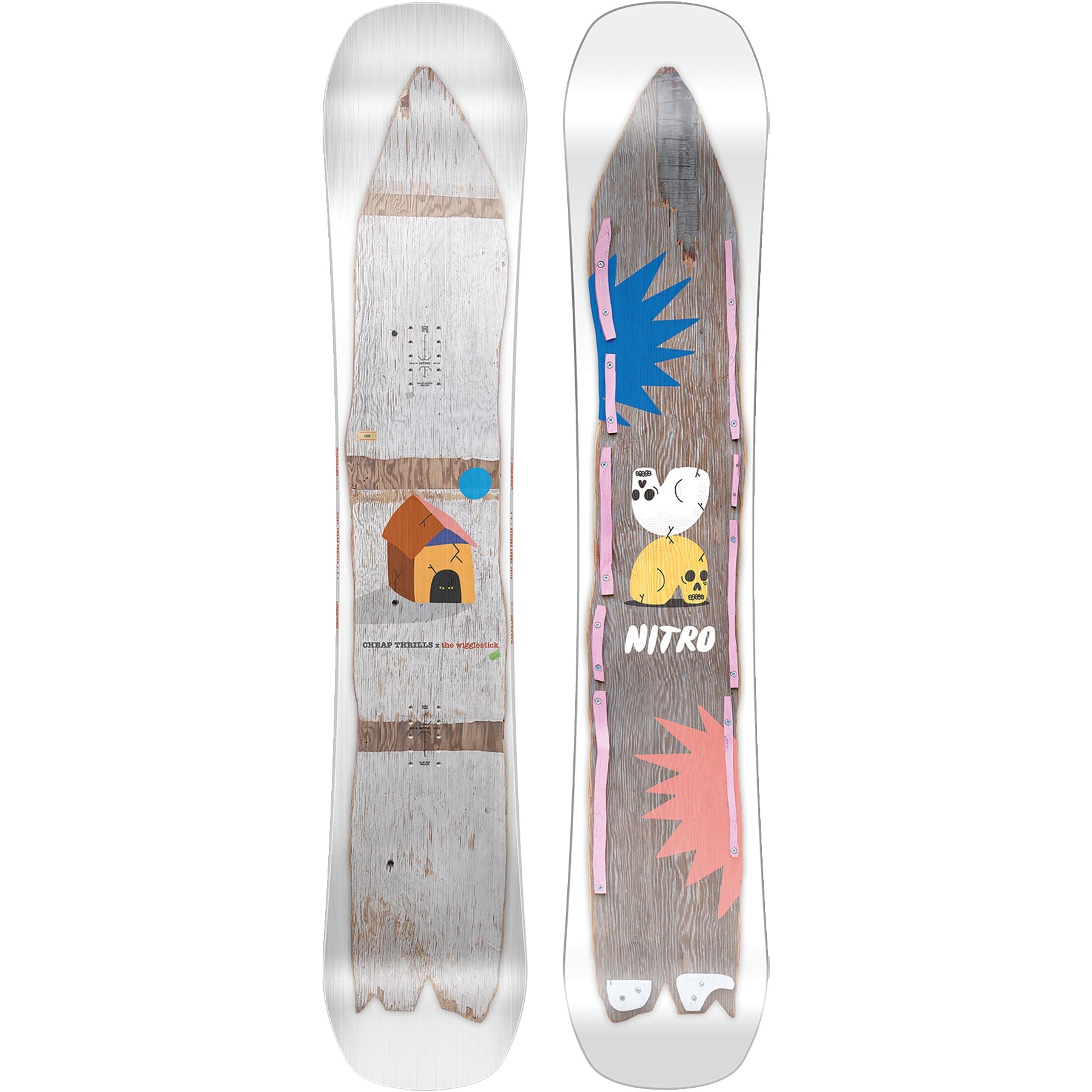 Nitro Cheap Thrills 2024 | Mens Snowboards Australia