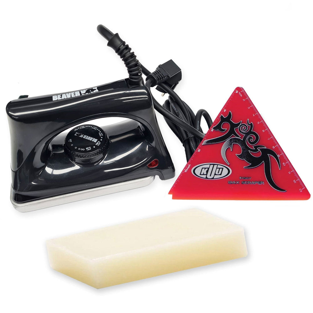 Snowboard Waxing Iron Kit | Snowboard Ski Wax Australia
