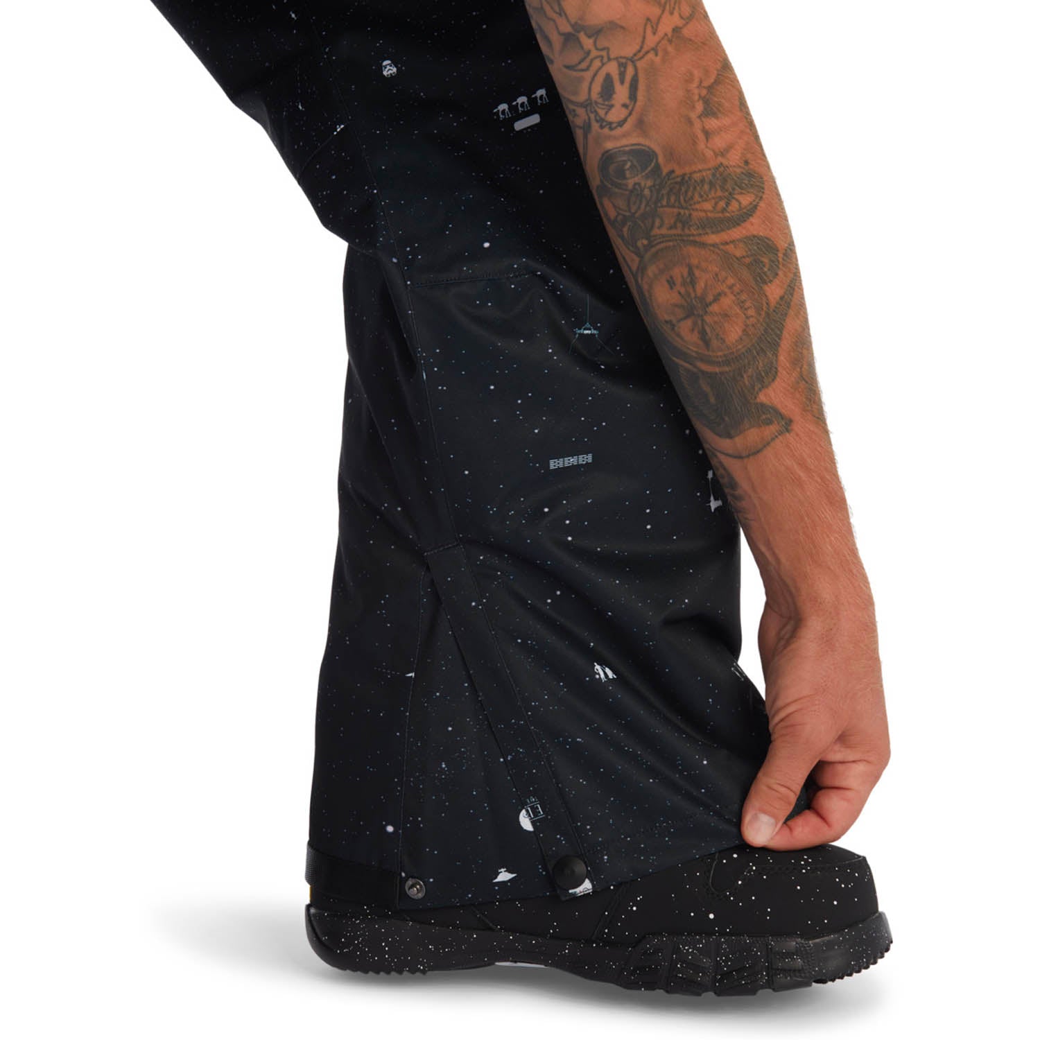 DC Star Wars Docile Bib 2023 | Mens Snowboard Bibs Australia